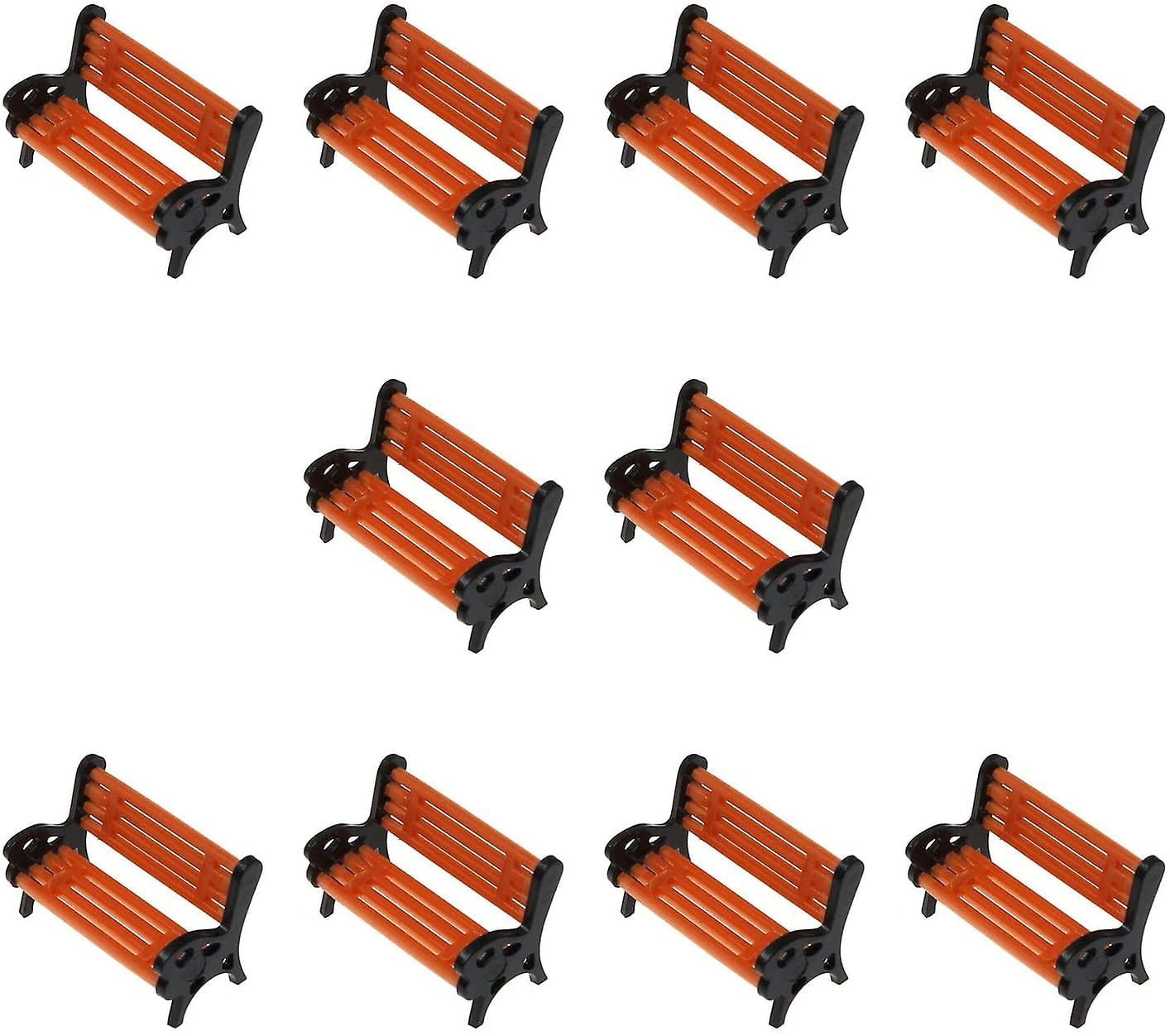 Park Street Seat Bench Park Bench Model Train Landscape Railroad Model ...