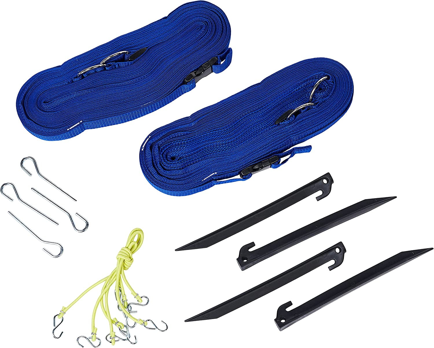 Park & Sun Sports Outdoor Volleyball Boundary Webbing with Ground ...