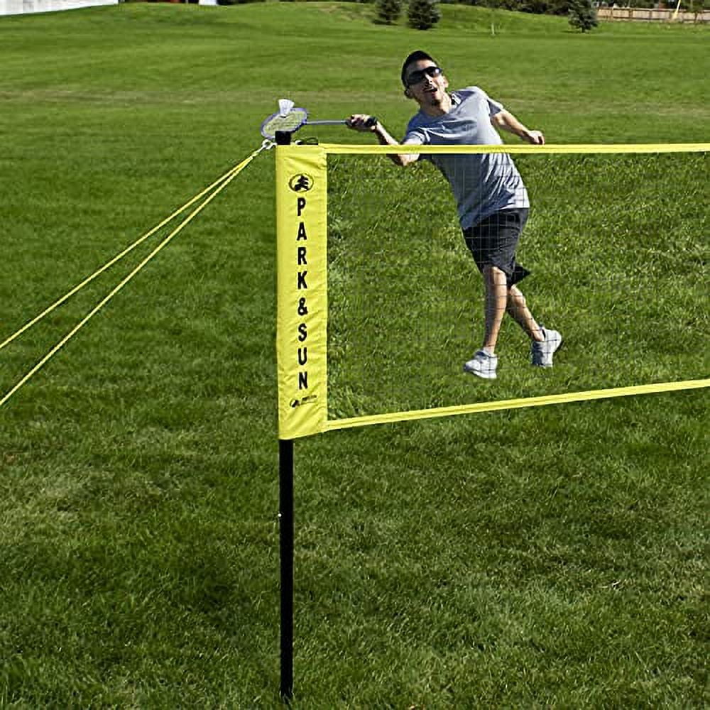 Park & Sun SportsPark & Sun Portable Indoor/Outdoor Badminton Net ...