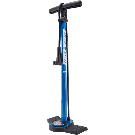 Park Tool, Floor Pump, PV-10, Blue, 160 PSI, with Universal Valve Head ...