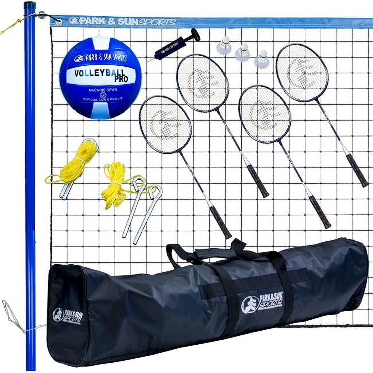 Park & Sun Sports V-Sport II 1 x 0.25 in. Volley Sport Badminton with ...