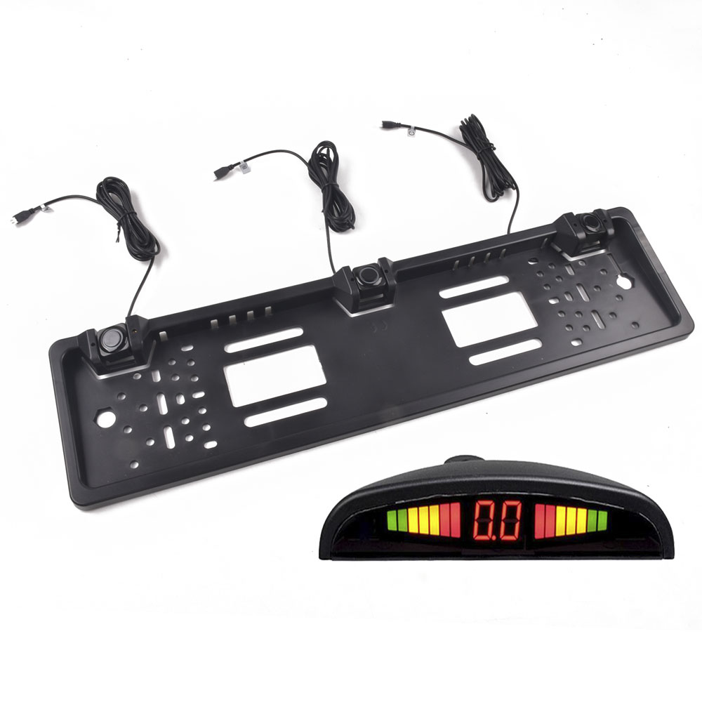 Park sensor kit, reverse radar, European license plate camera ...