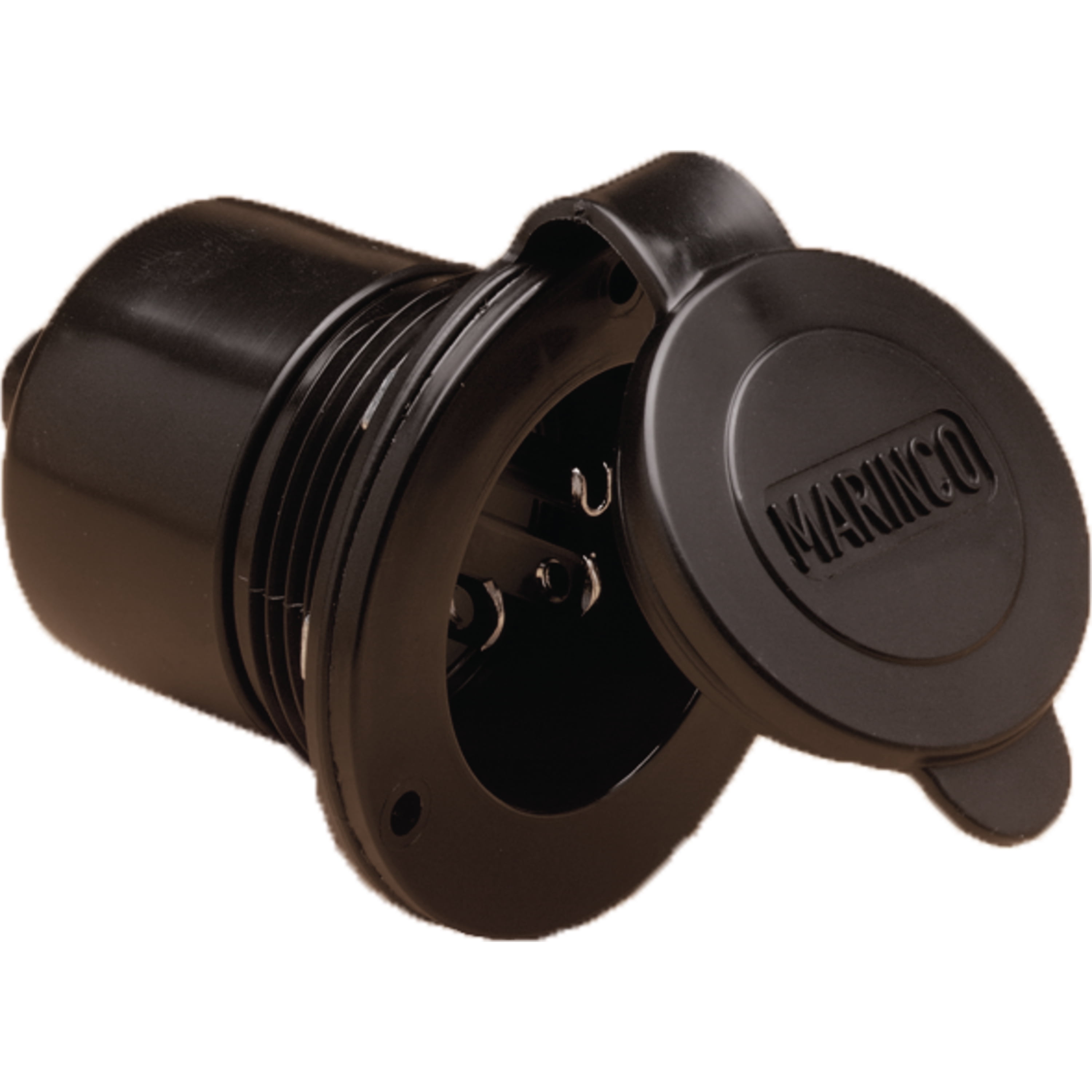 ParkPower 150BBIRV Black 15A 125V Straight Blade RV Power Inlet ...