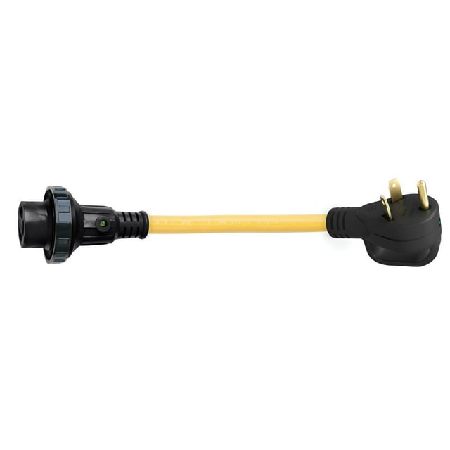 ParkPower 3030PA Pigtail Adapter - 30A Male / 30A Female - Walmart.com