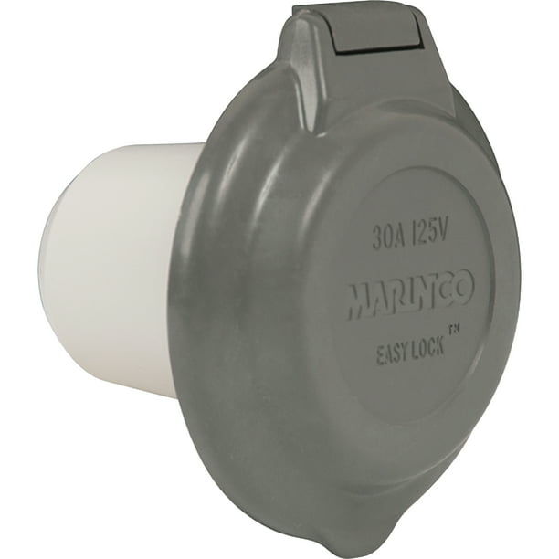 ParkPower 30A 125V Contoured RV Power Inlet - Walmart Business Supplies