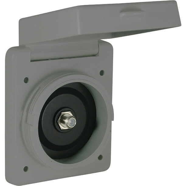 ParkPower Standard RV Single Cable TV Inlet - Walmart.com