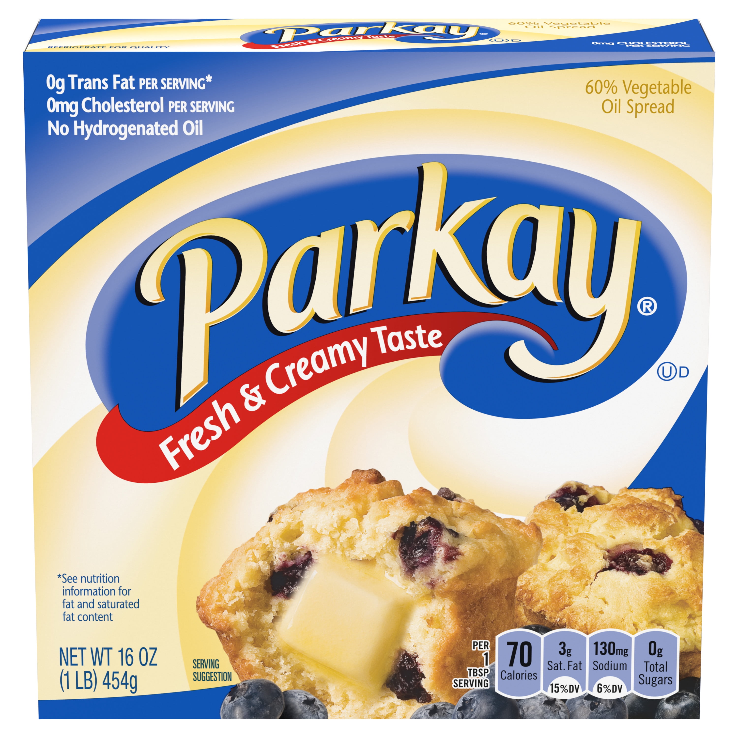 Parkay Original Vegetable Oil Spread Sticks, 16 oz - Walmart.com