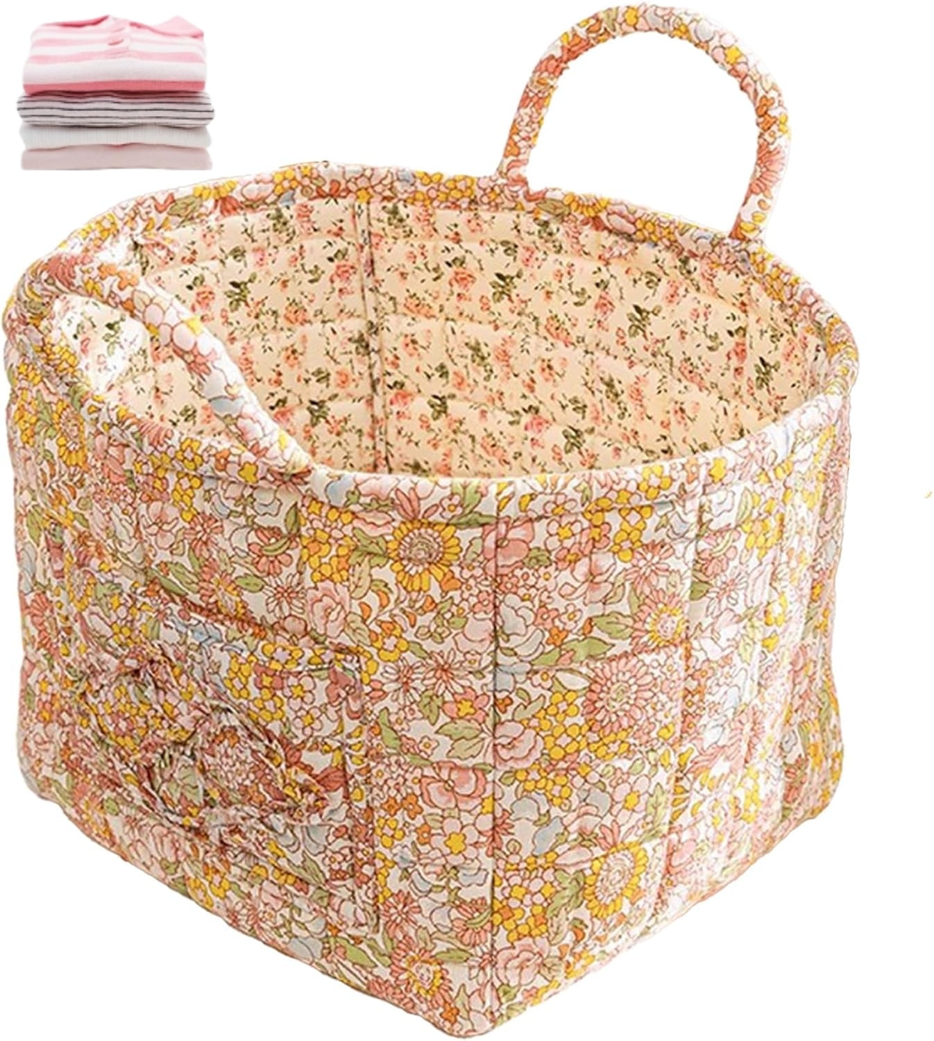 Parkeenn Boho Fabric Storage Basket,boho fabric storage basket,large ...