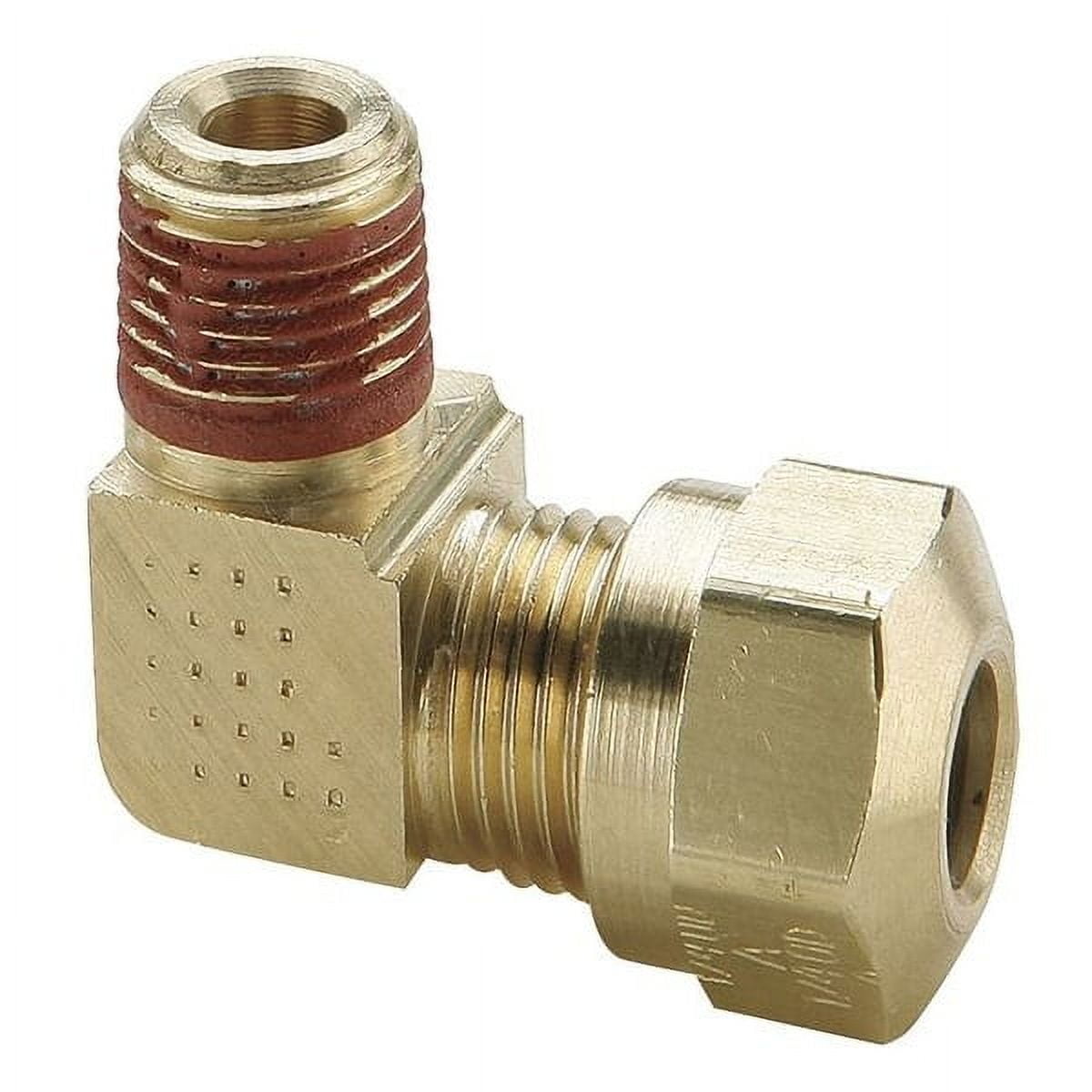 Parker Elbow, Brass, Comp. 5/8 in, MNPT 1/2 in VS269NTA-10-6 - Walmart ...