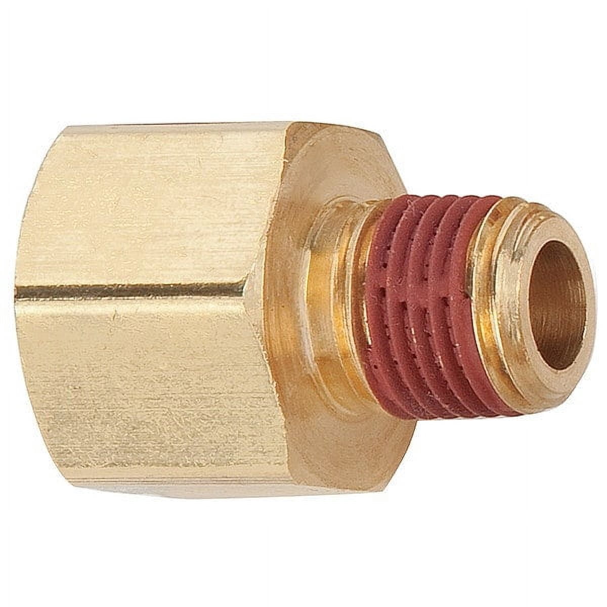 Parker Adapter, Brass, 1/4 x 1/8 in,FNPT x MNPT VS222P-4-2 - Walmart.com