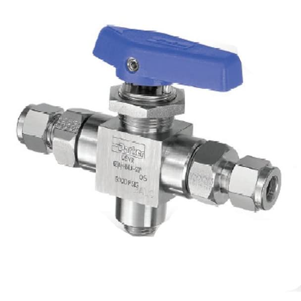 Parker B Series Stainless Steel 316 Ball Valve, Inline, 1/2" CPI ...