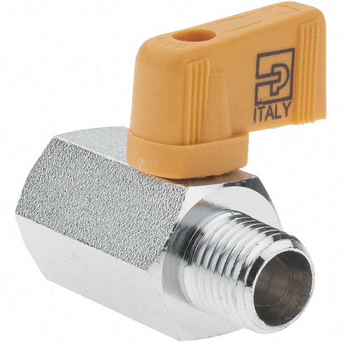 Parker BD-MV608-4-1 Miniature Manual Ball Valve: 1/4" Pipe Male x ...