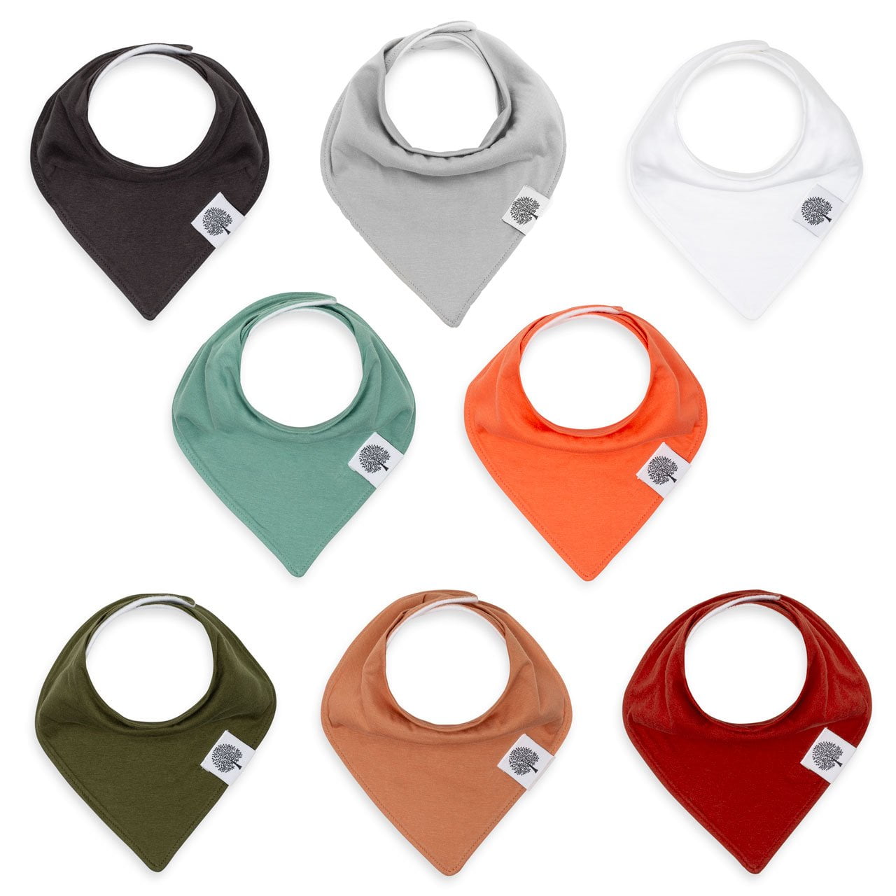 Parker Baby, Baby Bandana Drool Bibs 8 Pack, The Estes Set, Unisex ...