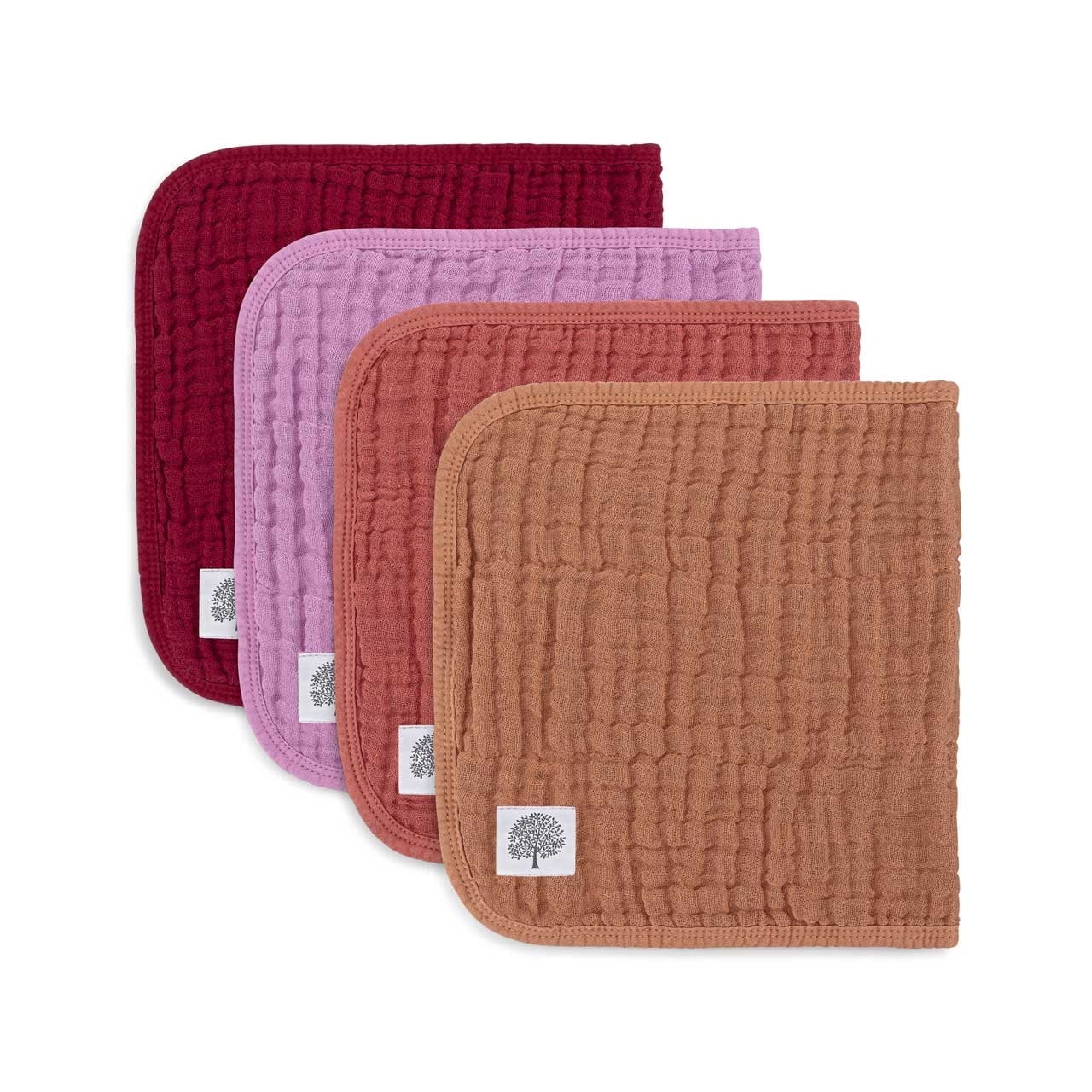 Parker Baby Co. Muslin Burp Cloths, 100% Cotton, Large, Soft ...