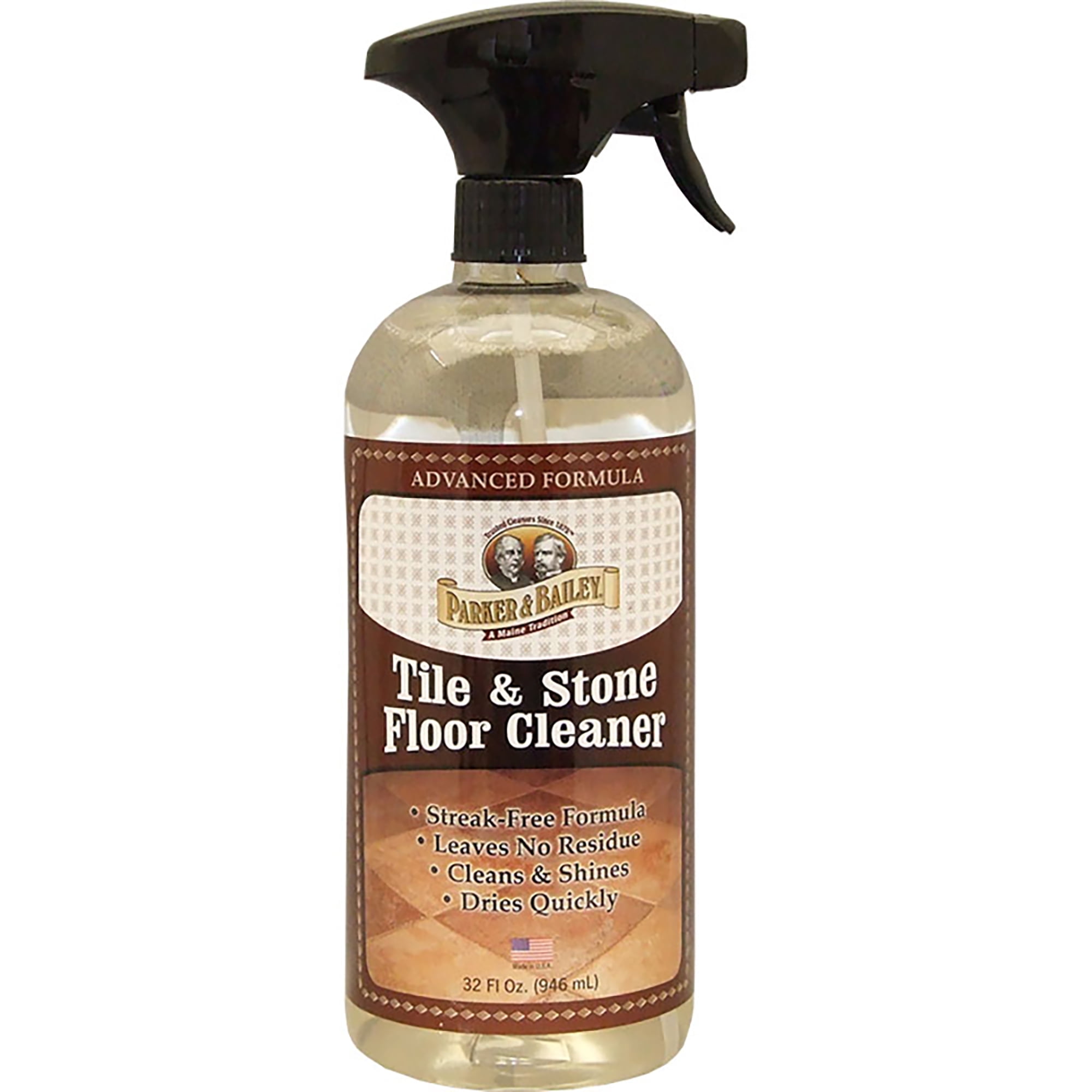 PARKER & BAILEY Tile & Stone Cleaner - Granite Countertop Cleaner ...