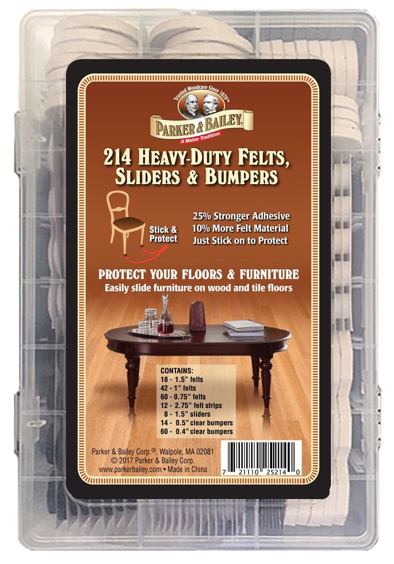 Parker & Bailey Floor & Furniture Protection Kit 214 count, Tan ...
