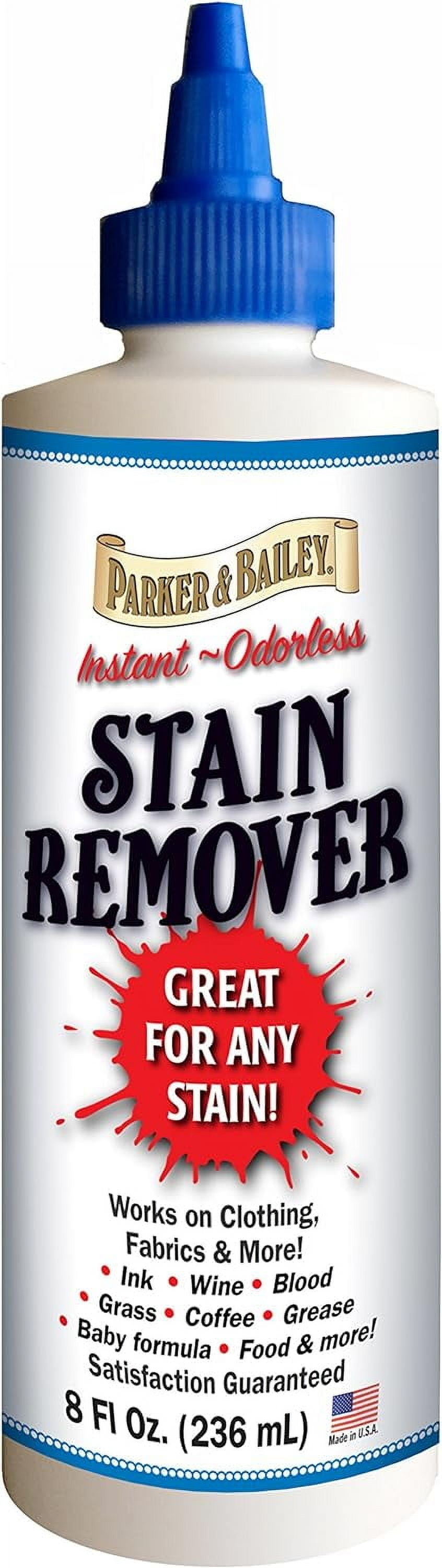 Parker & Bailey Liquid Stain Remover - Instant Stain Removal on Laundry ...