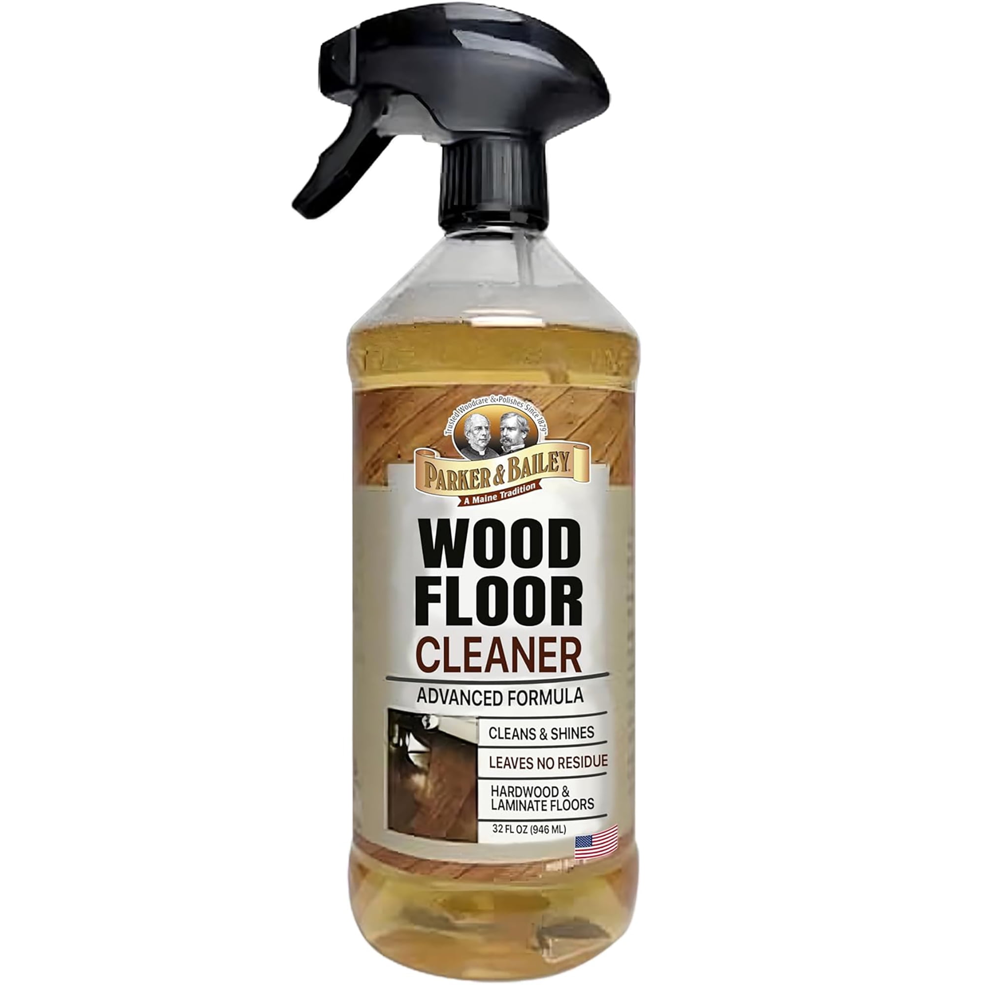 Parker & Bailey WOOD FLOOR CLEANER – Use on Hardwood, Laminated or Faux ...