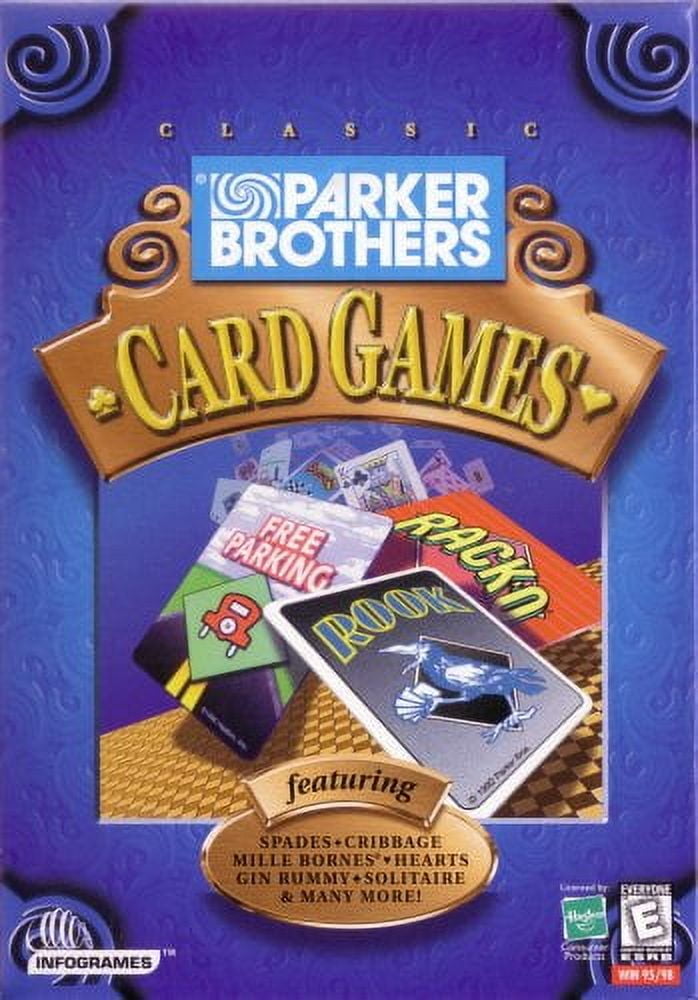 Parker Brothers Card Games: Racko, Free Parking, Rook PC CDRom ...