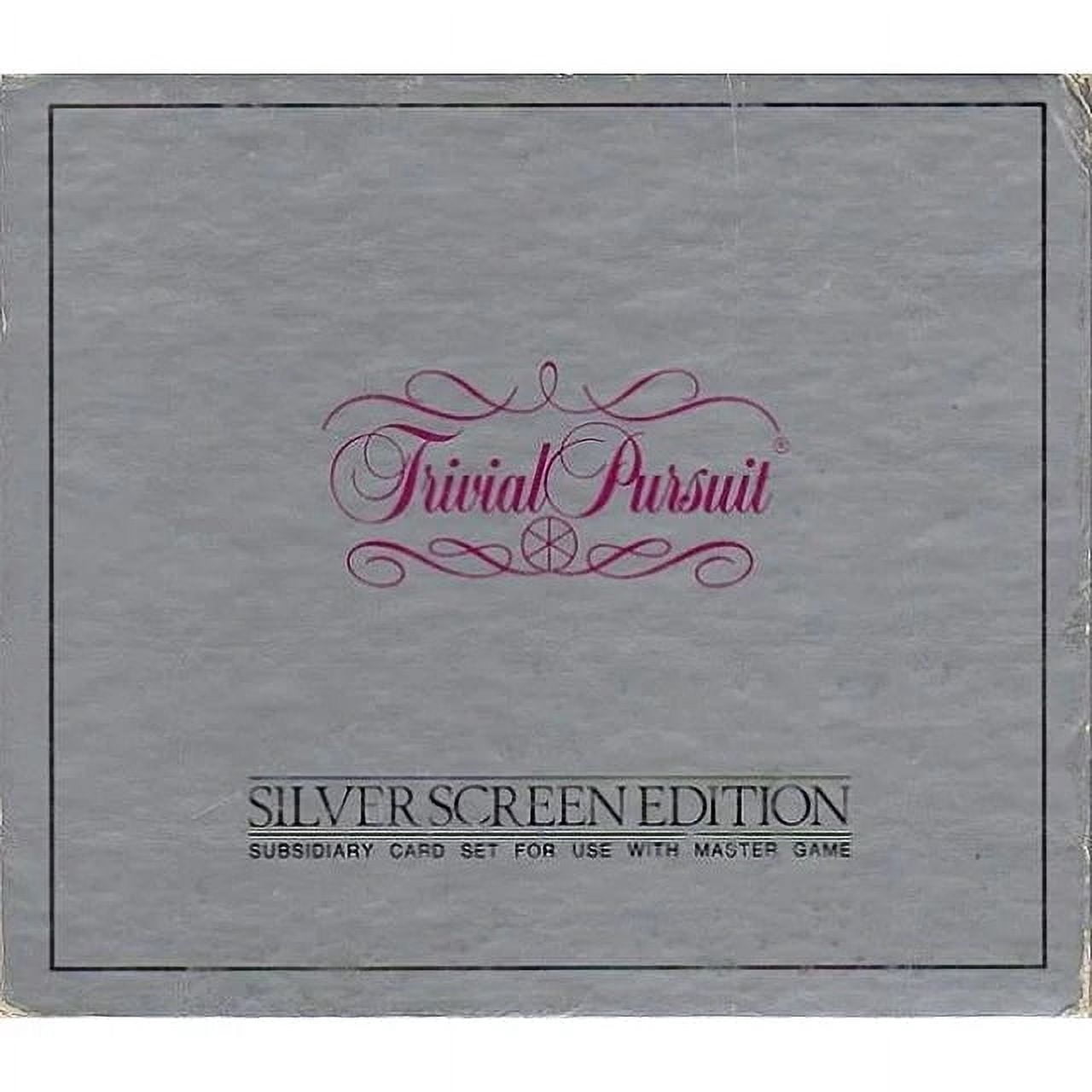 Parker Brothers Trivial Pursuit Silver Screen Edition Subsidiary Card ...
