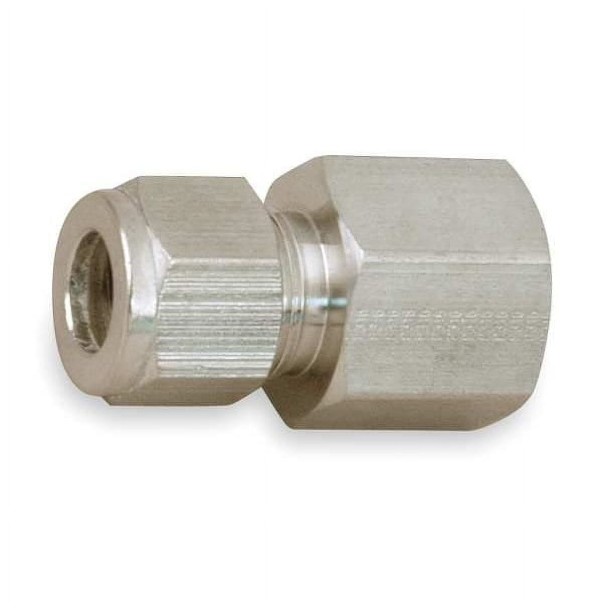 Parker Connector,316 SS,A-LOKxF,3/8Inx1/4In 6FSC4N-316 - Walmart.com