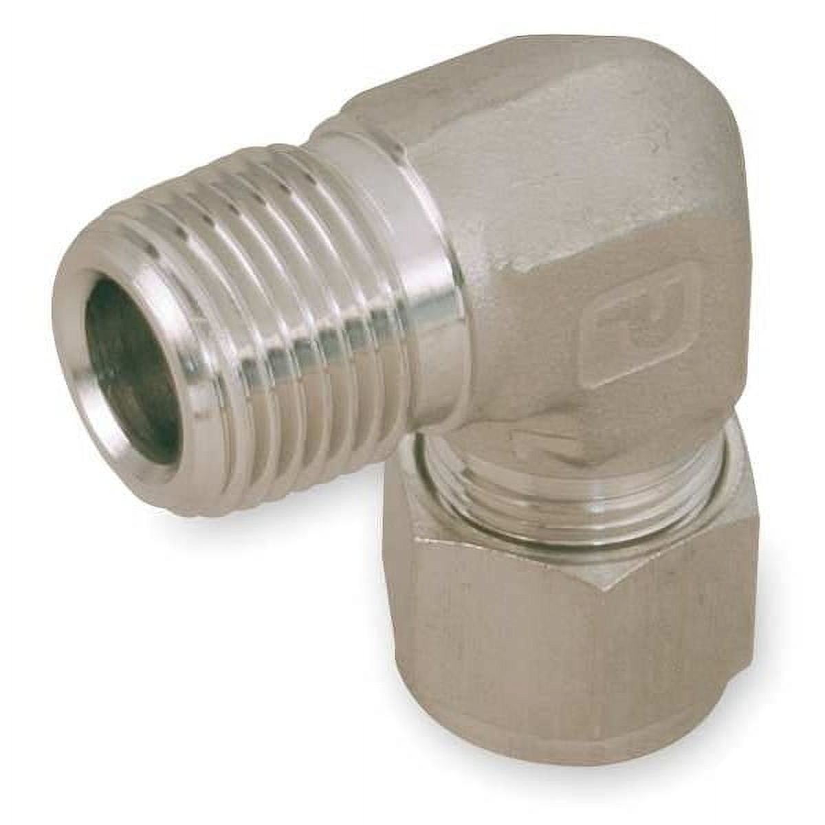 Parker Elbow,90,Carbon Stl,A-LOKxM,1/4Inx3/8In 4MSEL6N-S - Walmart ...