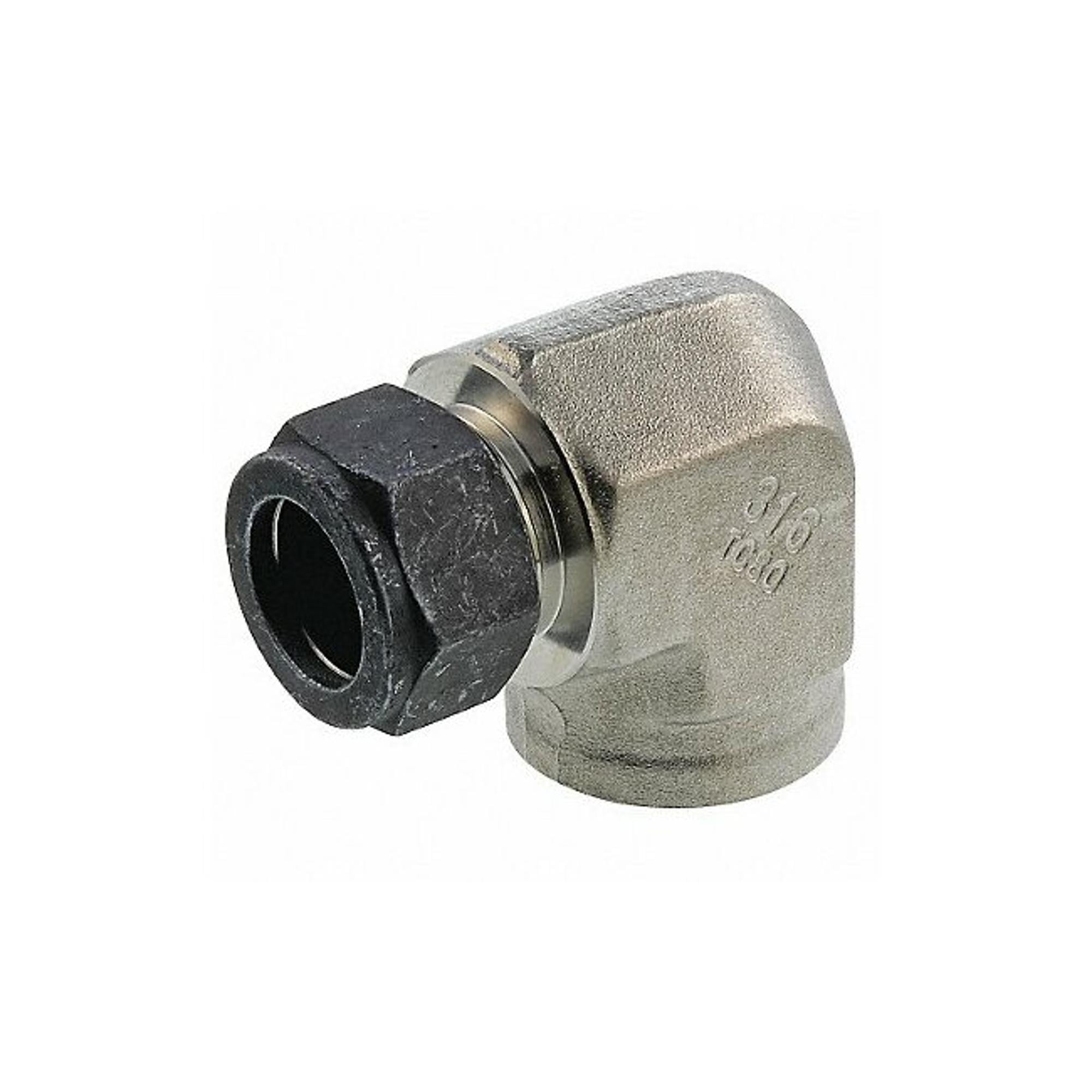 Parker 1/2" CPI x FNPT SS Female 90 Degree Elbow 8-8 DBZ-SS - Walmart.com
