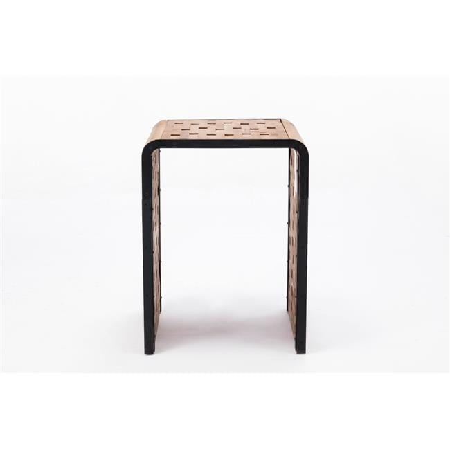 Parker End Table with Wireless Phone Charger - Natural - Walmart.com
