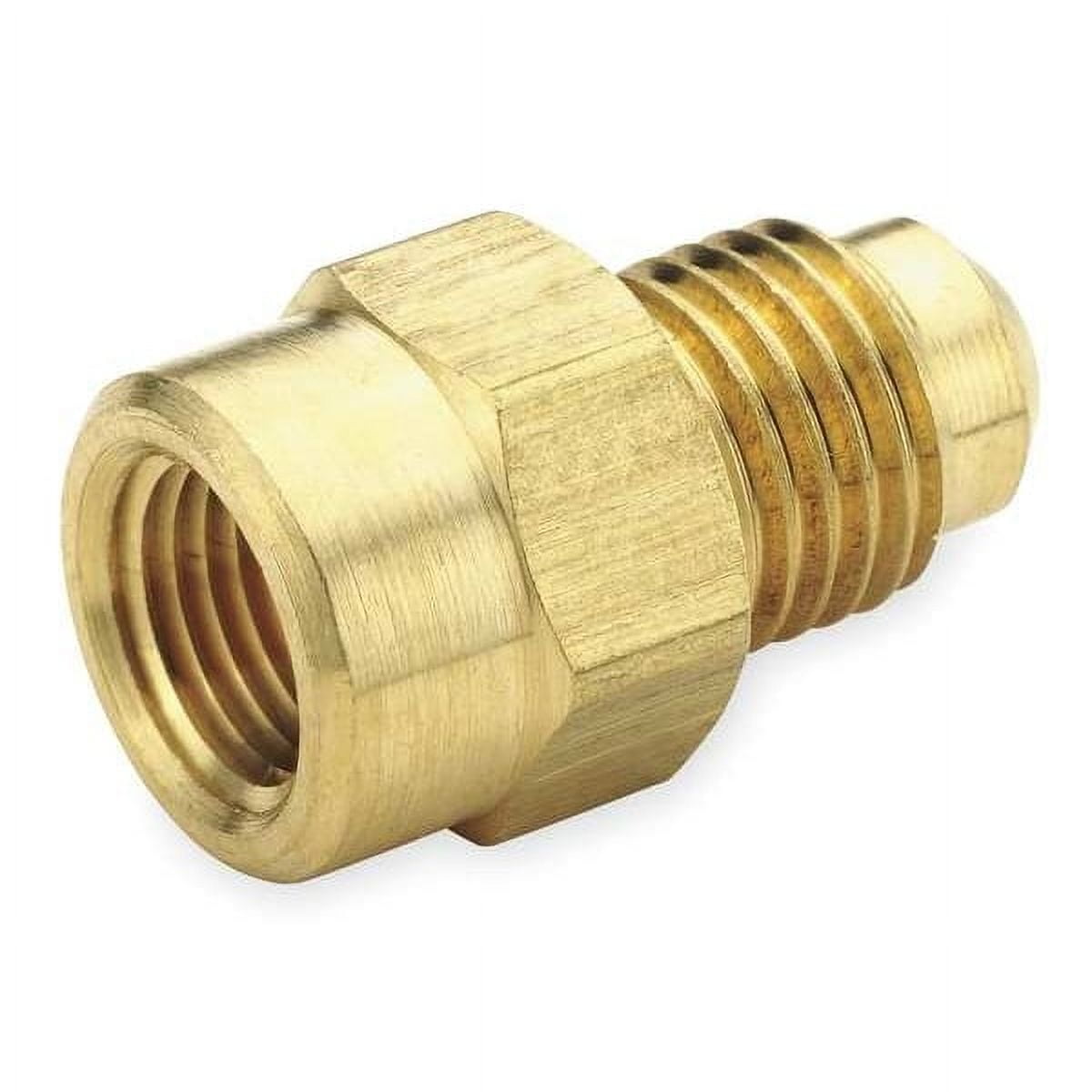 Parker Female Connector,45deg,Tube x FNPT,PK10 46F-4-2 - Walmart.com