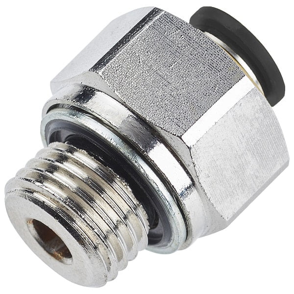 Parker Fitting,Pipe 3/8",Tube 1/2" 68PLP-8-6G - Walmart Business Supplies