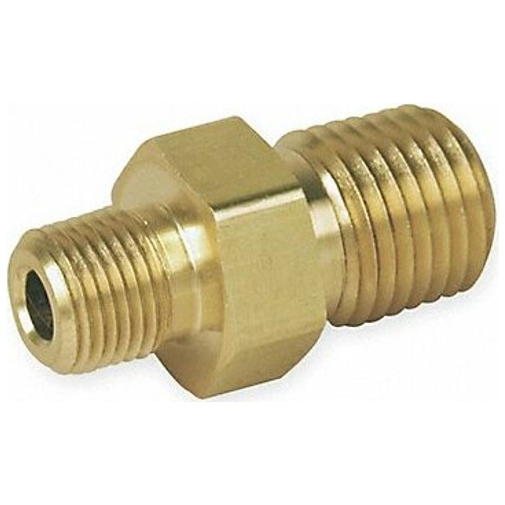 Parker Hex Nipple, Brass, 1/2 in Pipe Size,MNPT 8-8 MHN-B - Walmart.com