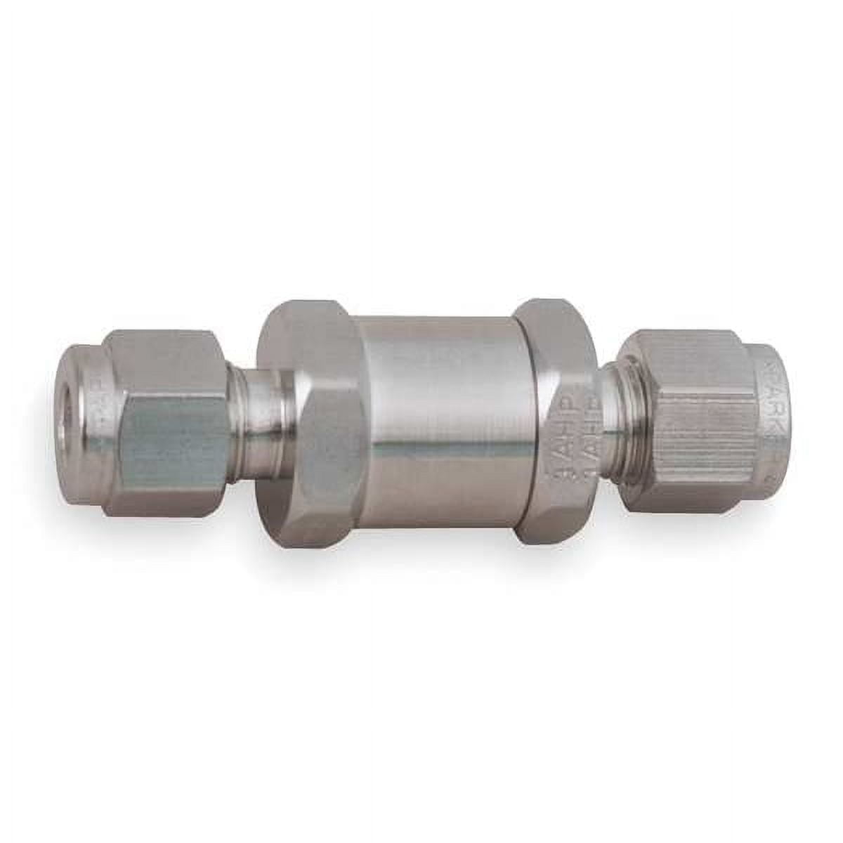 Parker Instrumentation Check Valve 8A-C8L-10-SS - Walmart.com
