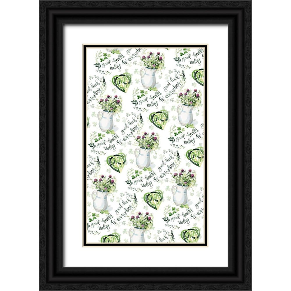 Parker, Jennifer Paxton 10x14 Black Ornate Wood Framed with Double ...