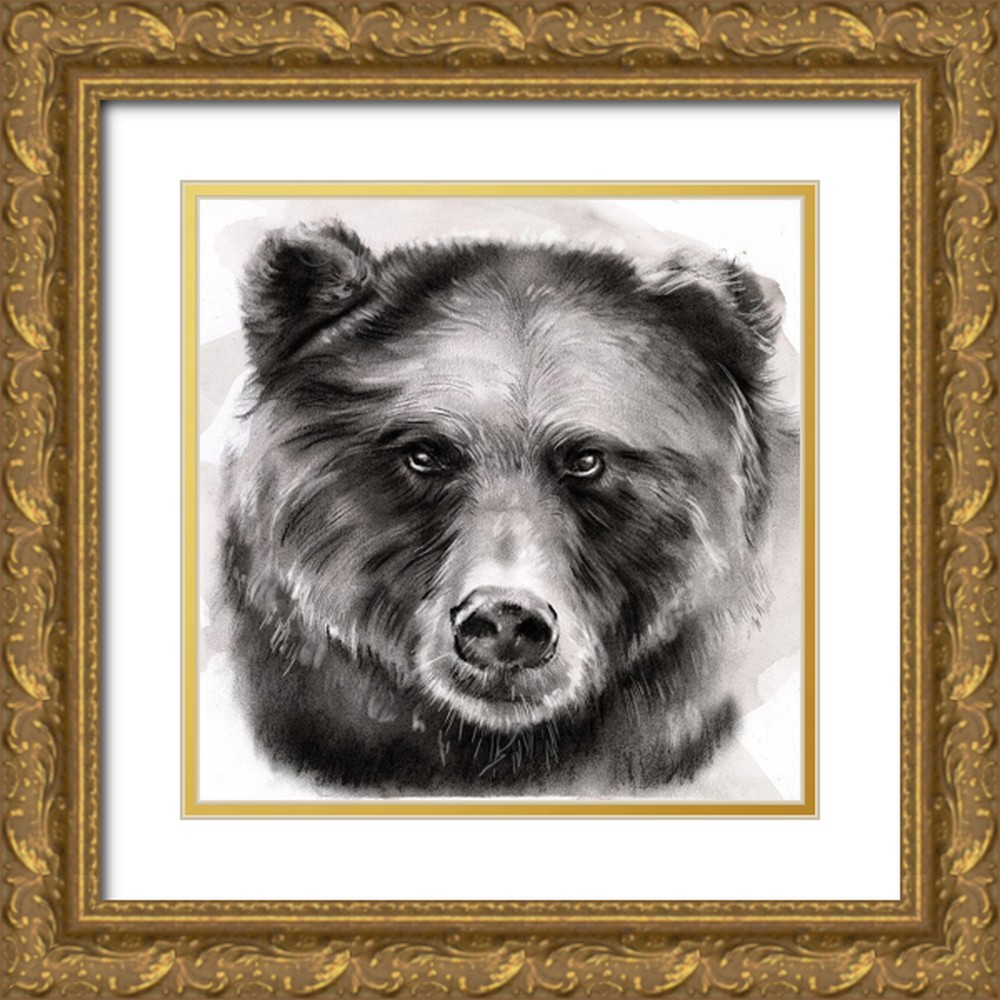 Parker, Jennifer Paxton 12x12 Gold Ornate Wood Framed with Double ...