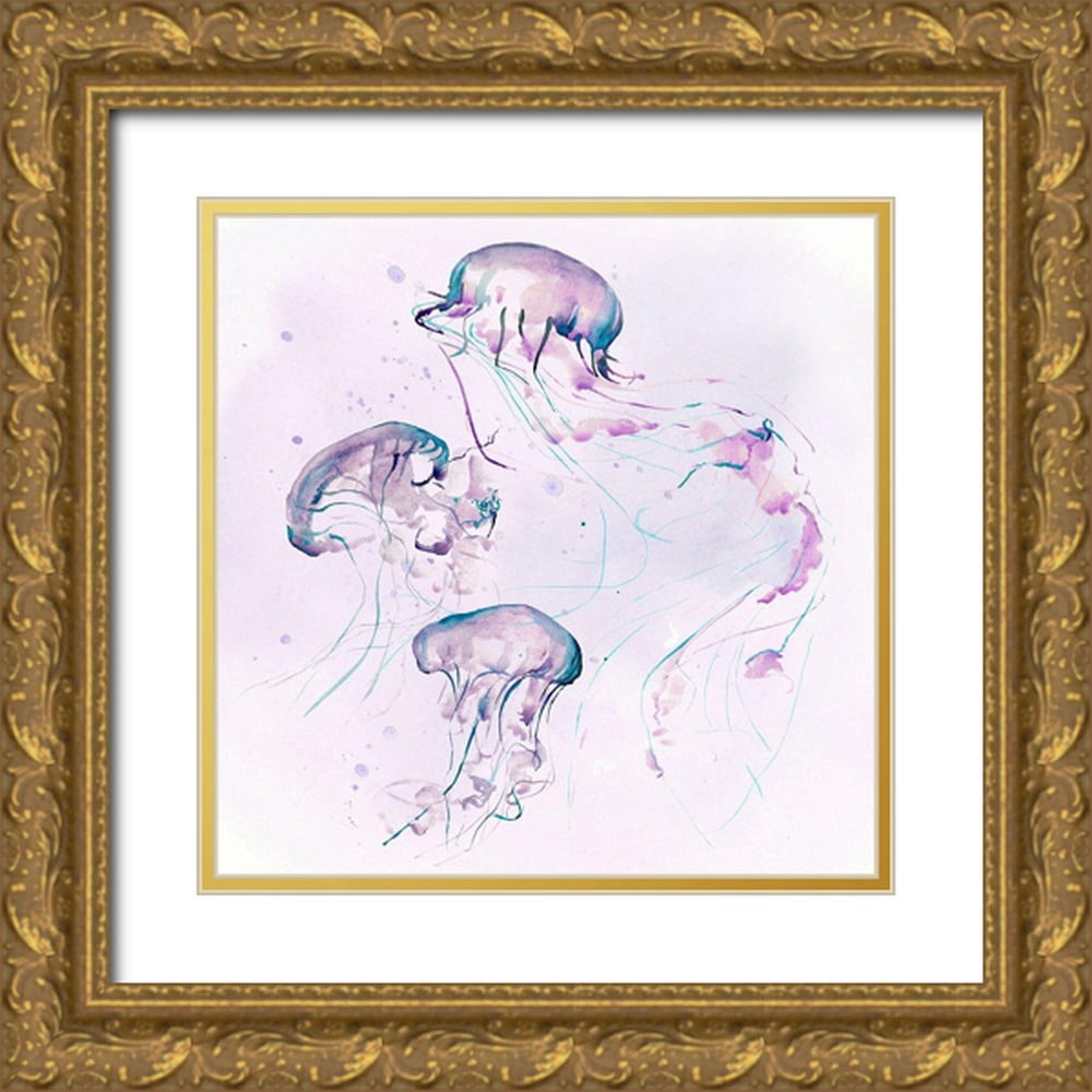 Parker, Jennifer Paxton 12x12 Gold Ornate Wood Framed with Double Matting Museum Art Print ...