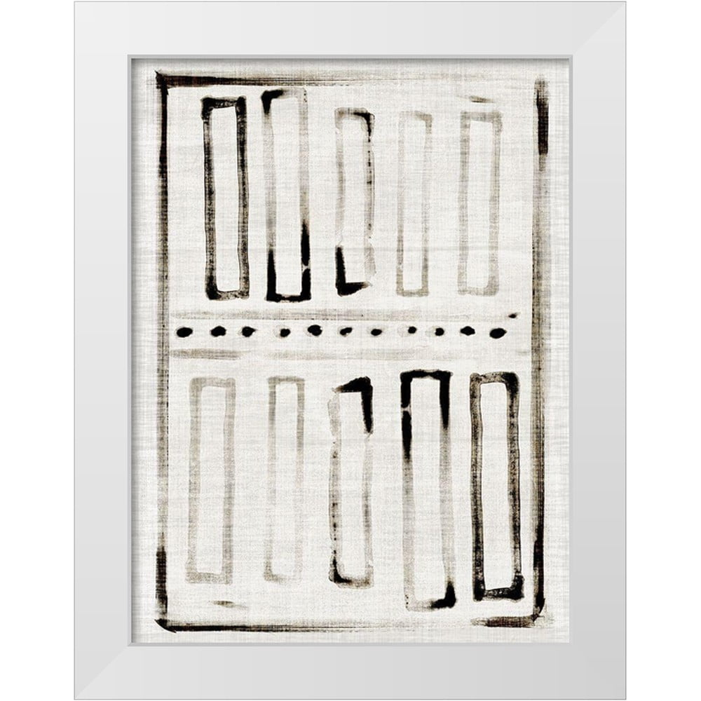 Parker, Jennifer Paxton 12x14 White Modern Wood Framed Museum Art Print ...