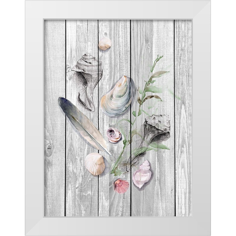 Parker, Jennifer Paxton 12x14 White Modern Wood Framed Museum Art Print ...