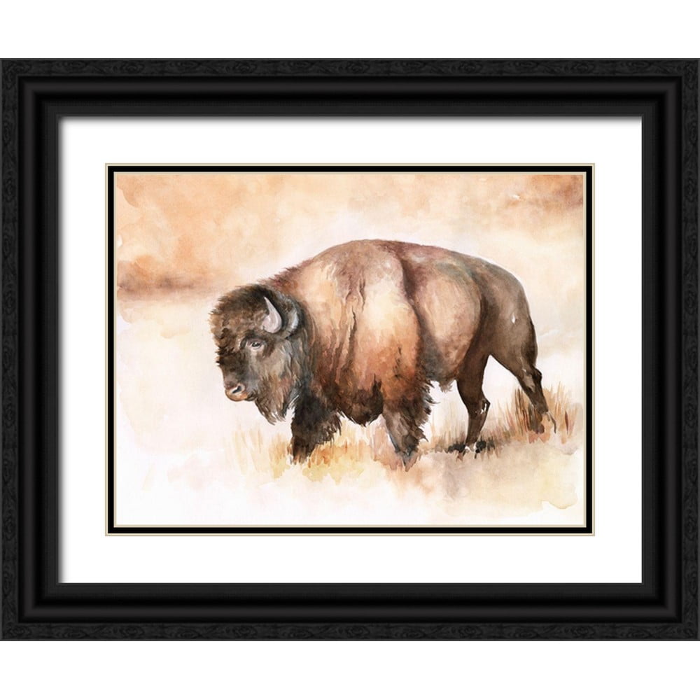 Parker, Jennifer Paxton 14x12 Black Ornate Wood Framed with Double ...