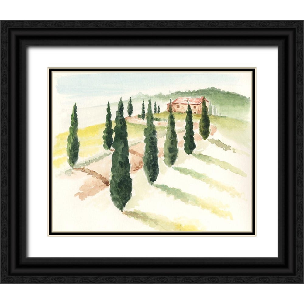 Parker, Jennifer Paxton 14x12 Black Ornate Wood Framed with Double ...