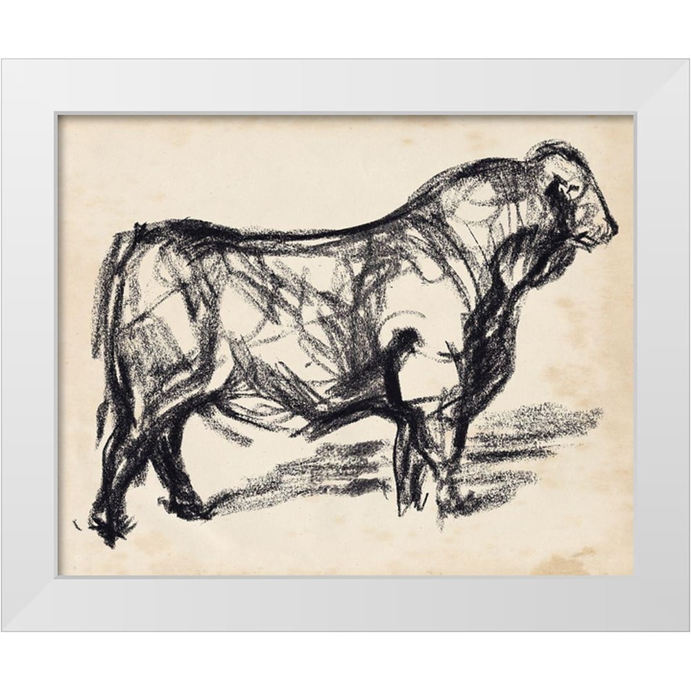 Parker, Jennifer Paxton 14x12 White Modern Wood Framed Museum Art Print ...