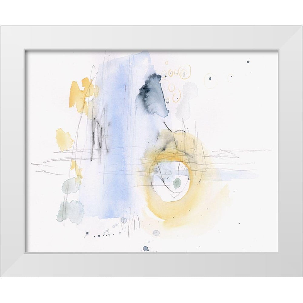 Parker, Jennifer Paxton 14x12 White Modern Wood Framed Museum Art Print ...