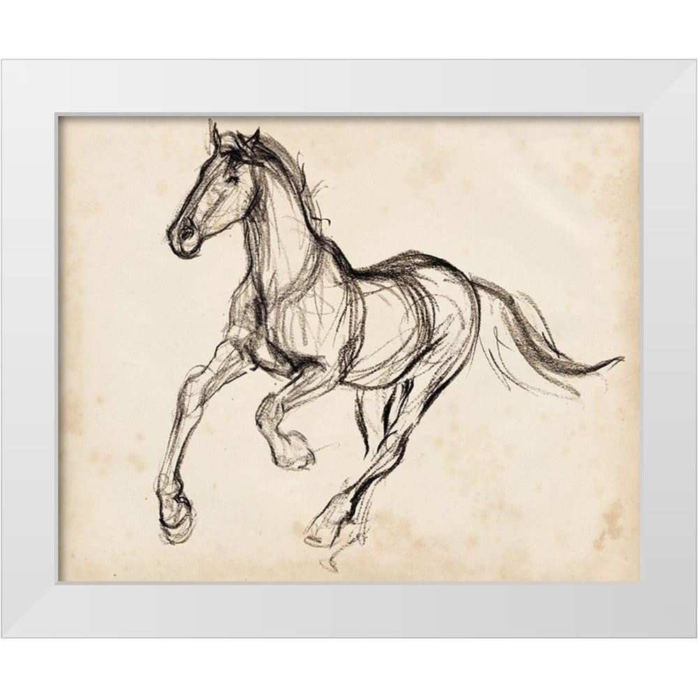 Parker, Jennifer Paxton 14x12 White Modern Wood Framed Museum Art Print ...