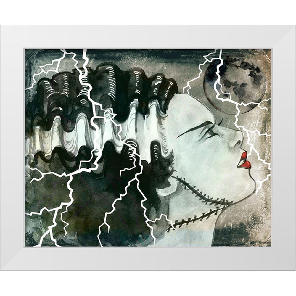 Parker, Jennifer Paxton 14x12 White Modern Wood Framed Museum Art Print ...