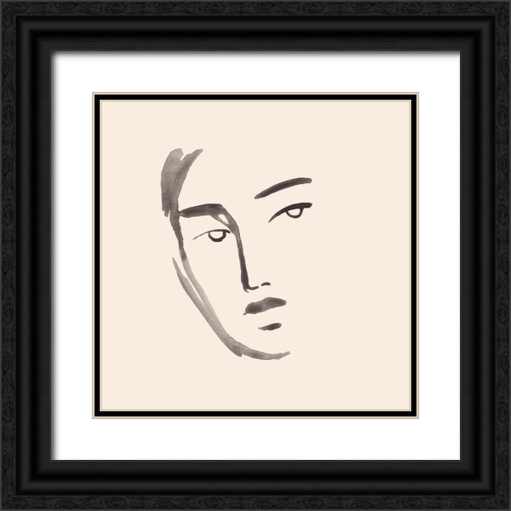 Parker, Jennifer Paxton 15x15 Black Ornate Wood Framed with Double ...