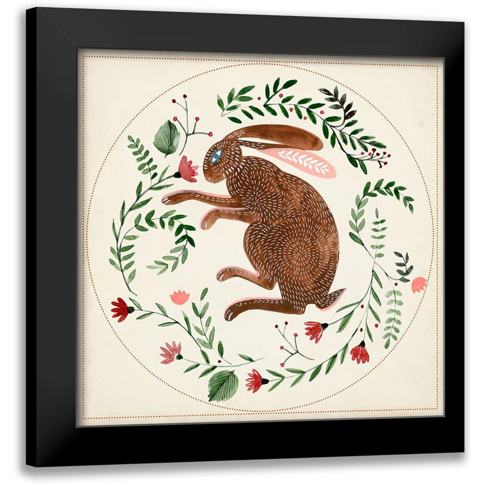 Parker, Jennifer Paxton 20x20 Black Modern Framed Museum Art Print ...