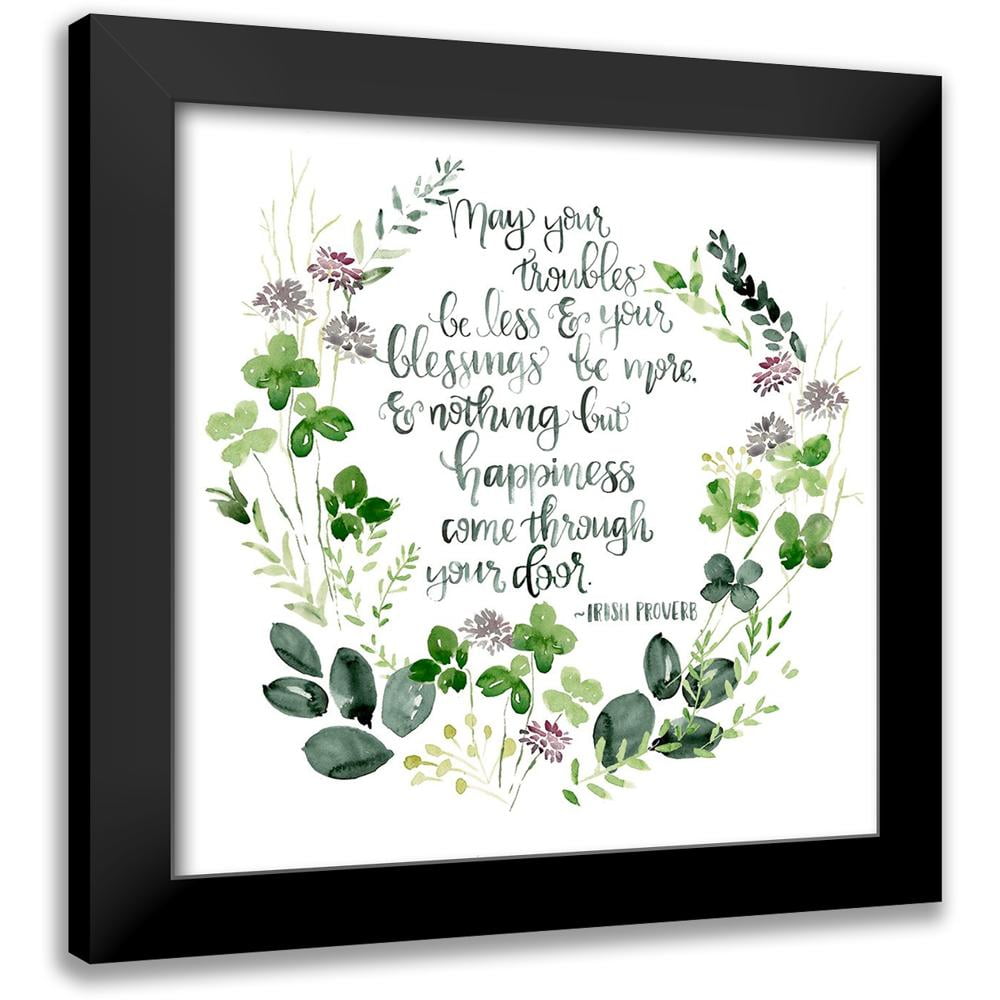 Parker, Jennifer Paxton 20x20 Black Modern Framed Museum Art Print ...