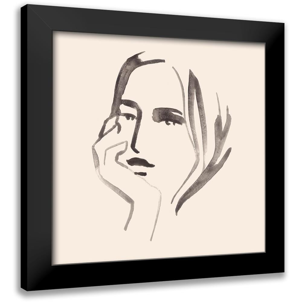 Parker, Jennifer Paxton 20x20 Black Modern Framed Museum Art Print ...