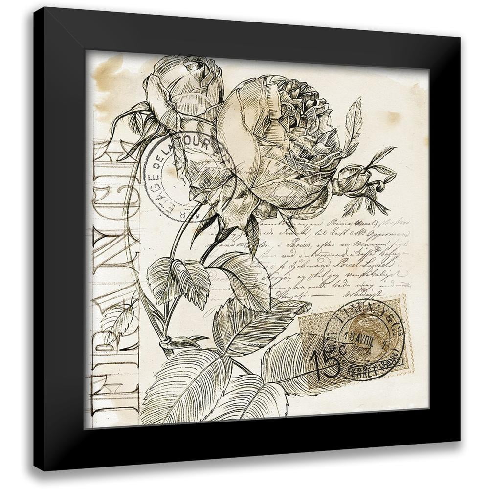Parker, Jennifer Paxton 20x20 Black Modern Framed Museum Art Print ...