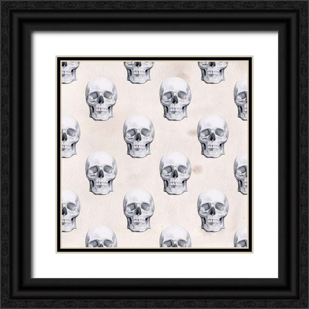 Parker, Jennifer Paxton 20x20 Black Ornate Wood Framed with Double ...