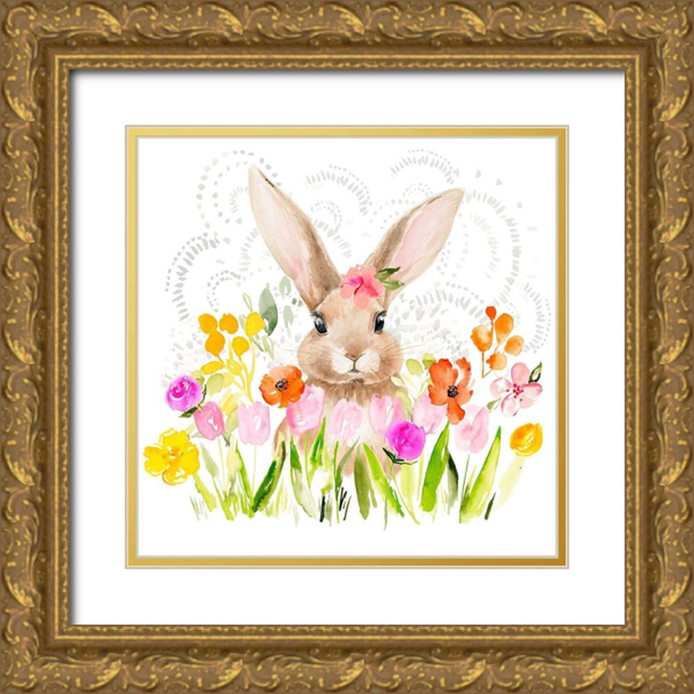 Parker, Jennifer Paxton 20x20 Gold Ornate Wood Framed with Double ...